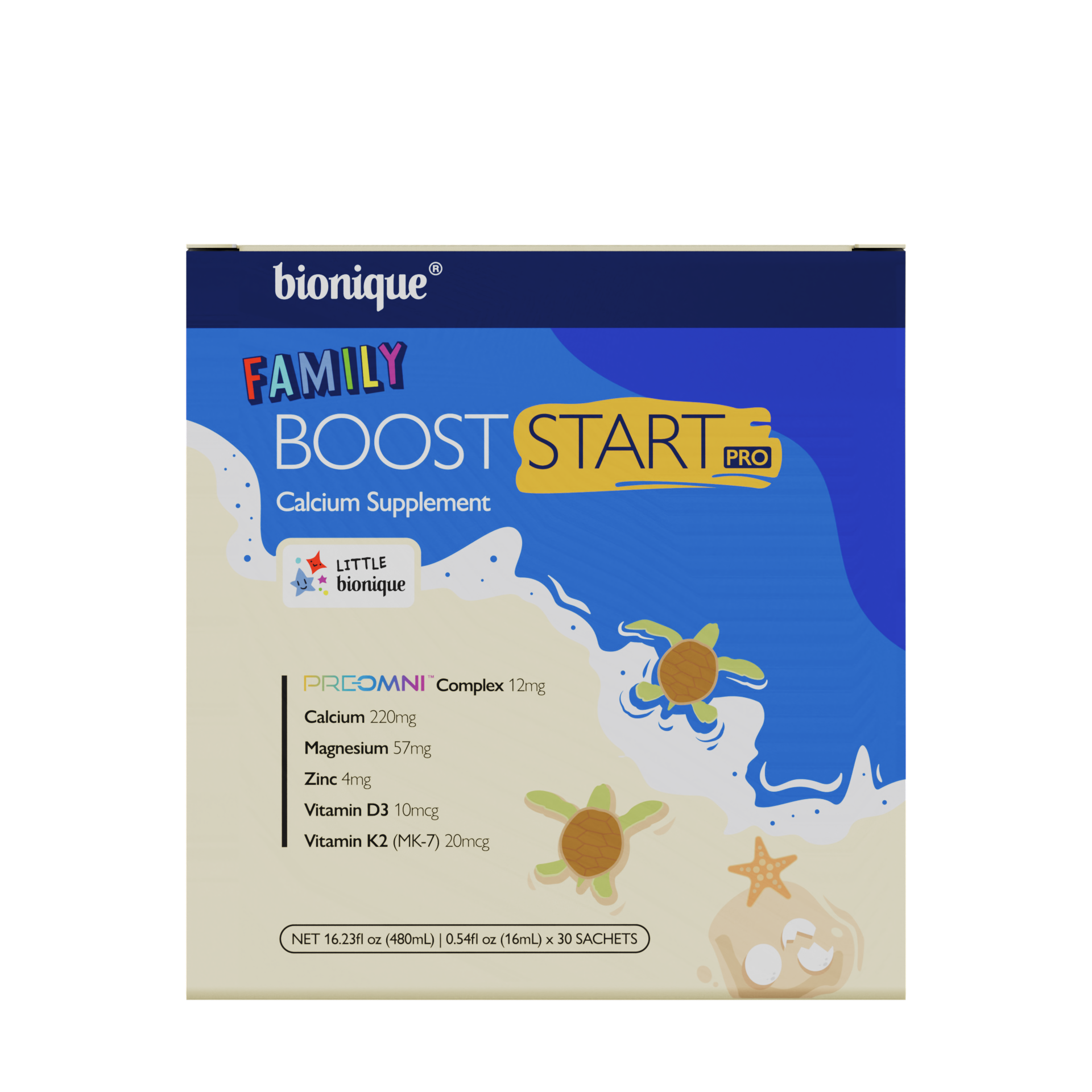 BIONIQUE FAMILY BOOST START PRO – Calcium Supplement