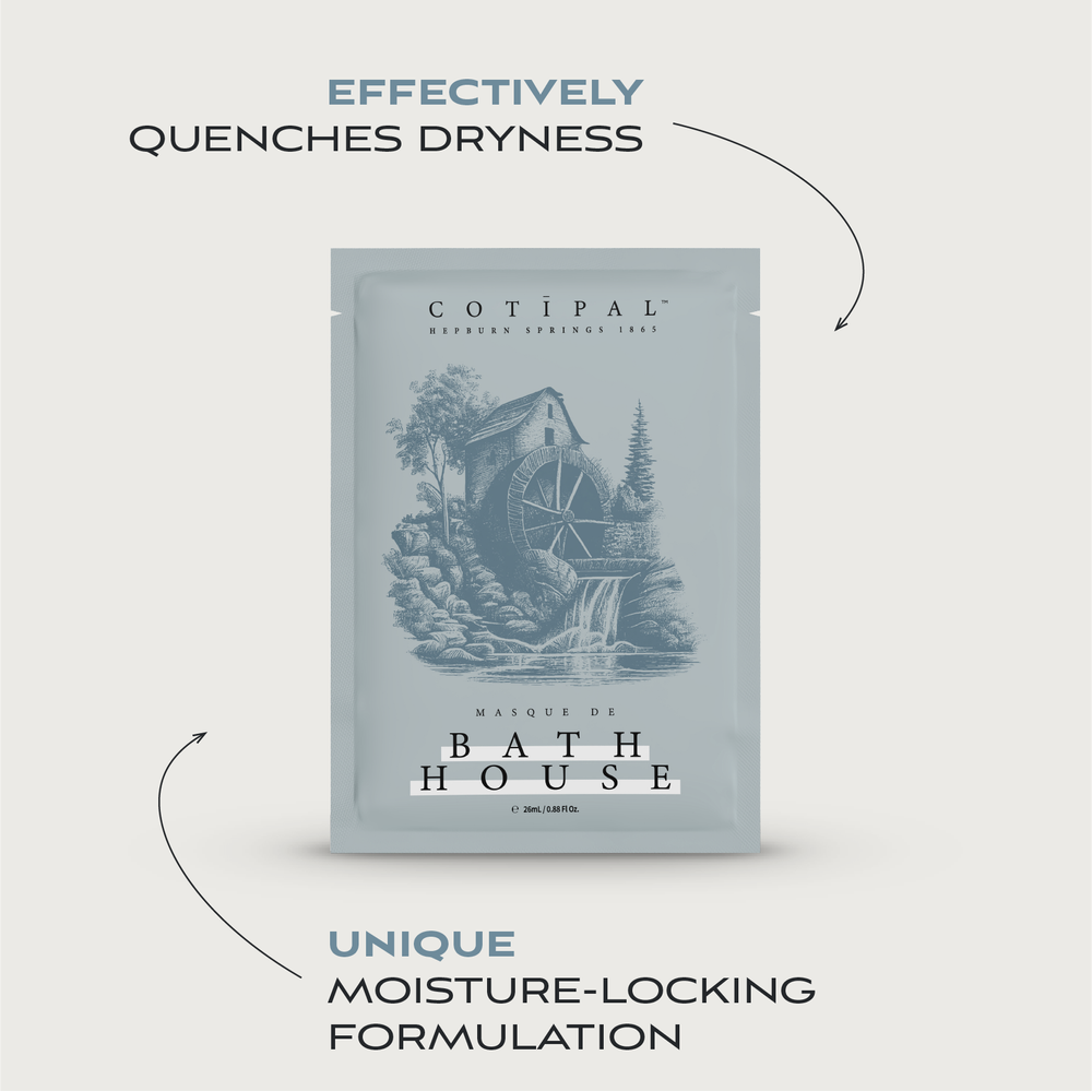 Cotipal Masque de Bath House - Deep Hydration & Revitalising Sheet Mas